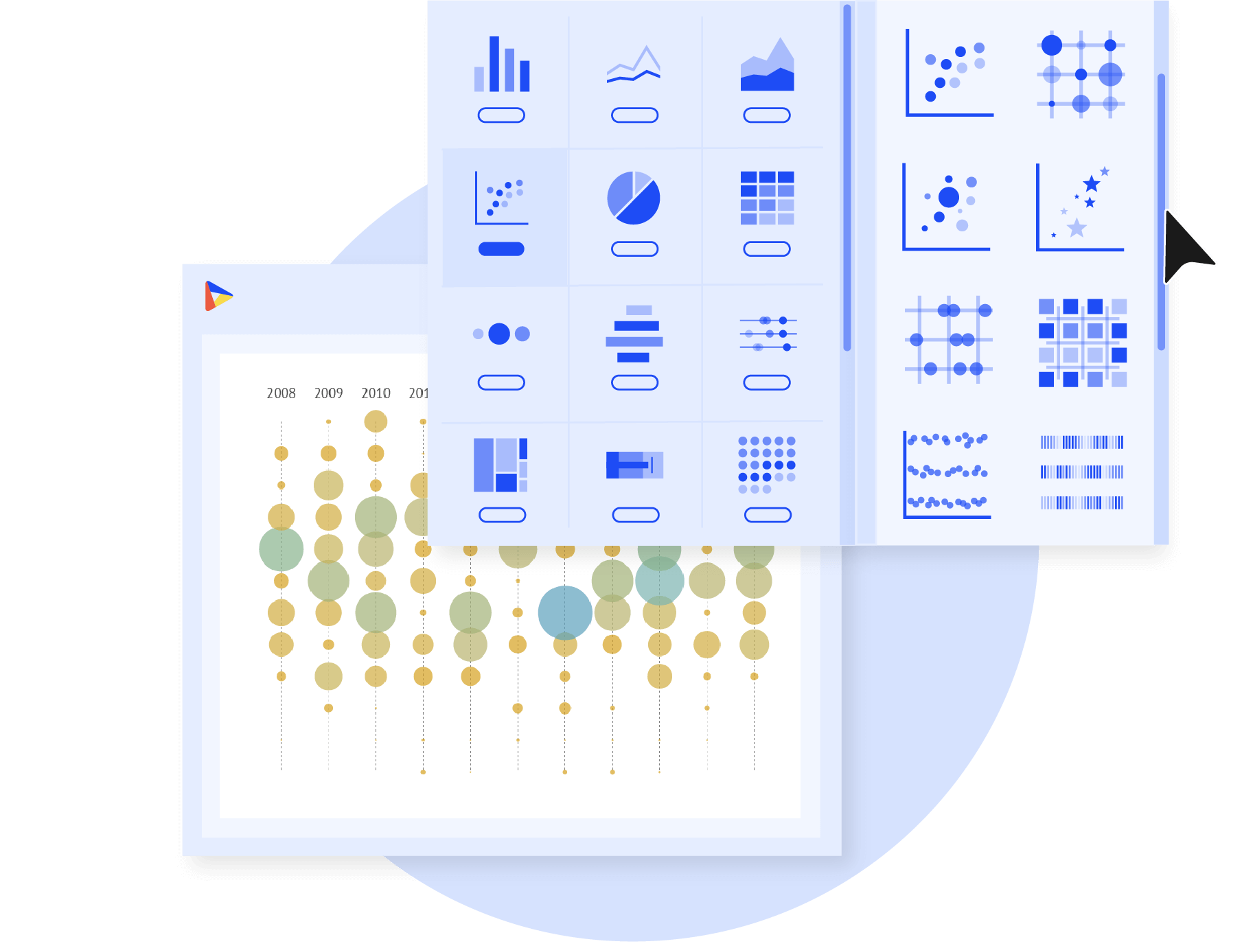 Chart Design - Create & Share Beautiful Graphs | Datylon